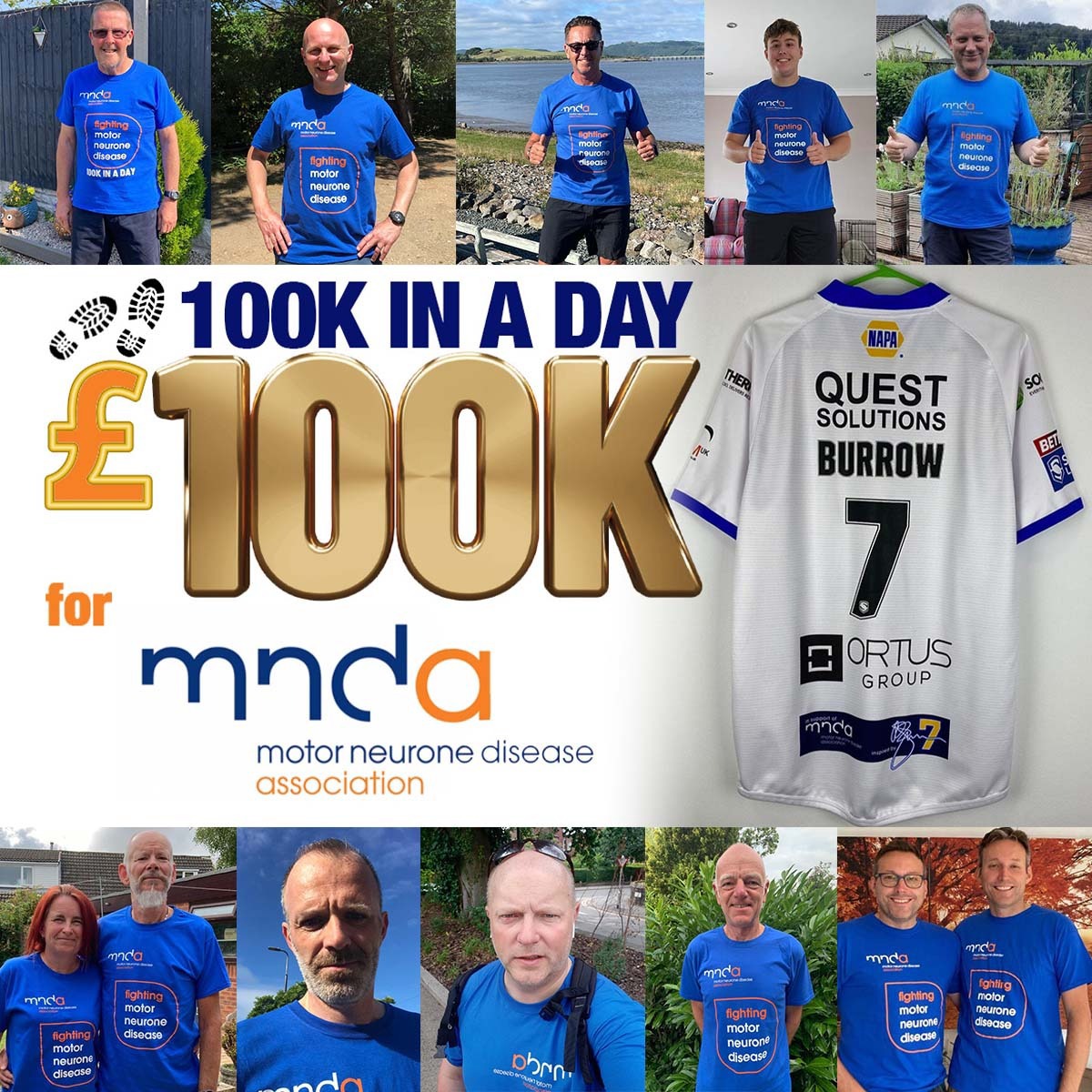 LocaToWeb - MNDa fundraising walk 100km from Leeds to Hull in 24 hrs